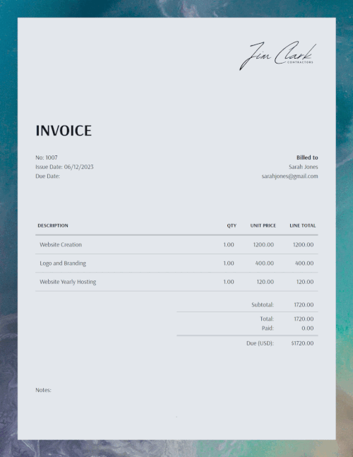 Free Invoice Generator - Invoice Candy